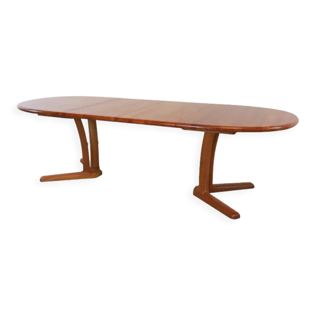 Table à manger Dyrlund design danois ovale extensible | Selency