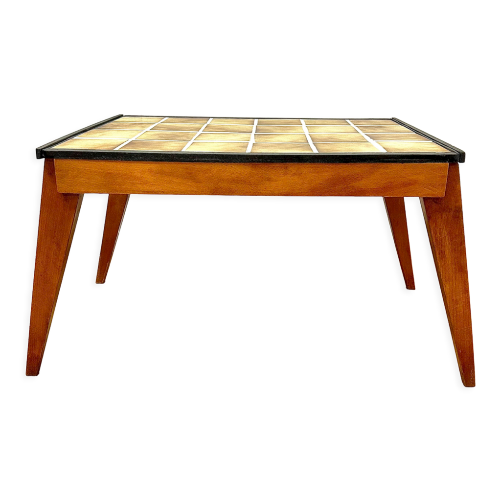 Table basse scandinave dessus carrelage | Selency