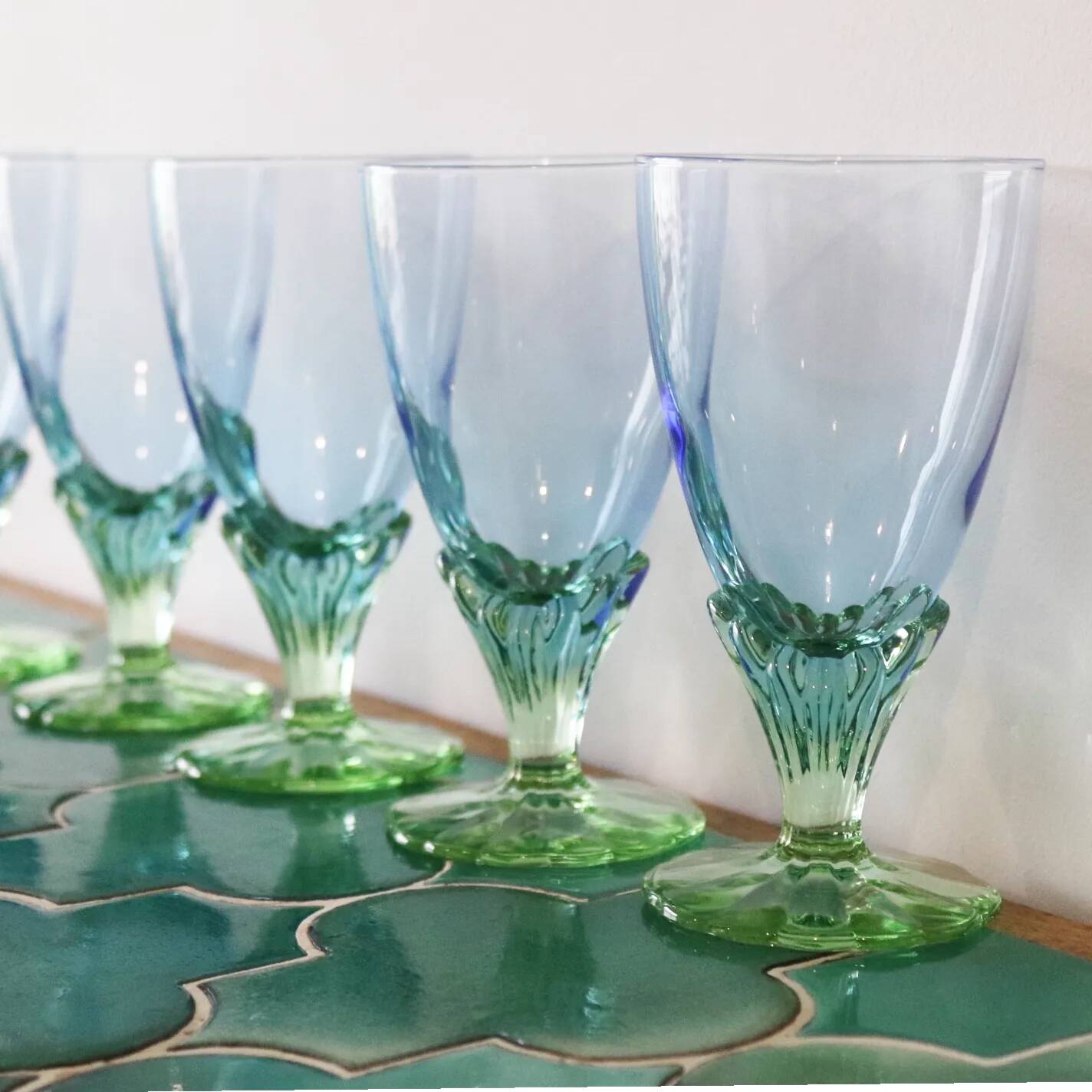 5 verres à vin tulipe Bormioli Rocco | Selency