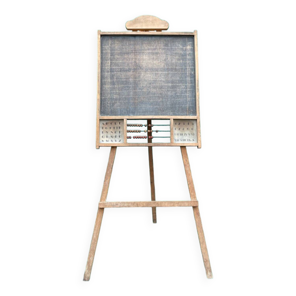 Ancien tableau d’écolier vintage | Selency