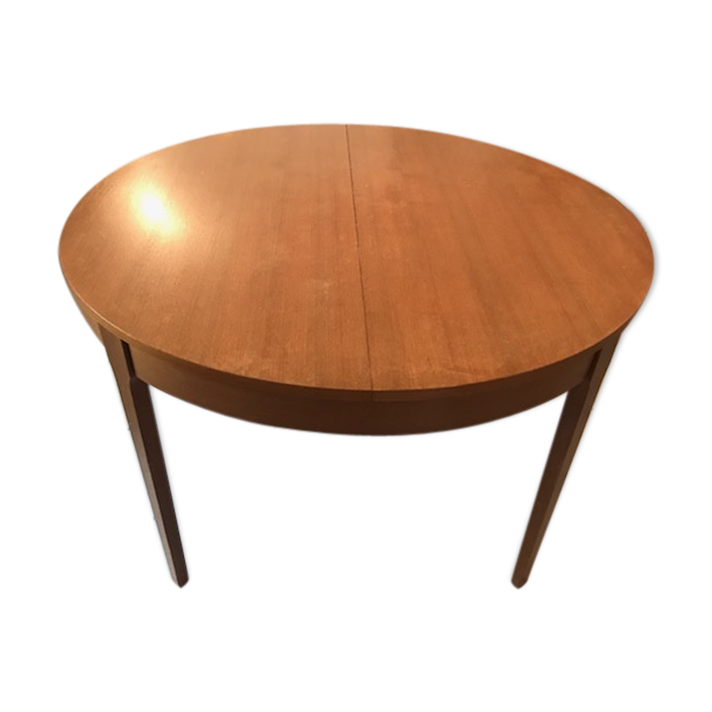 Table ronde scandinave avec rallonge | Selency