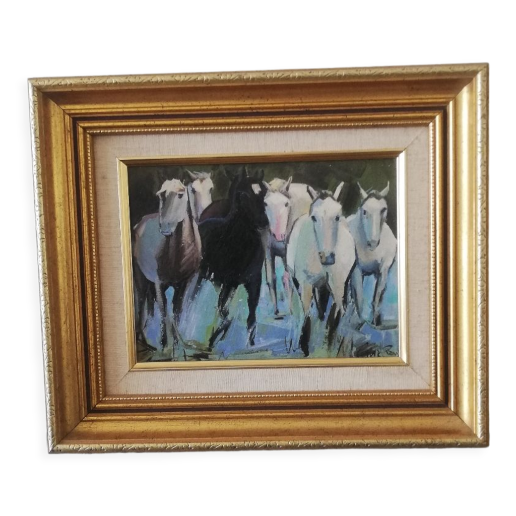 Tableau huile sur toile | Selency