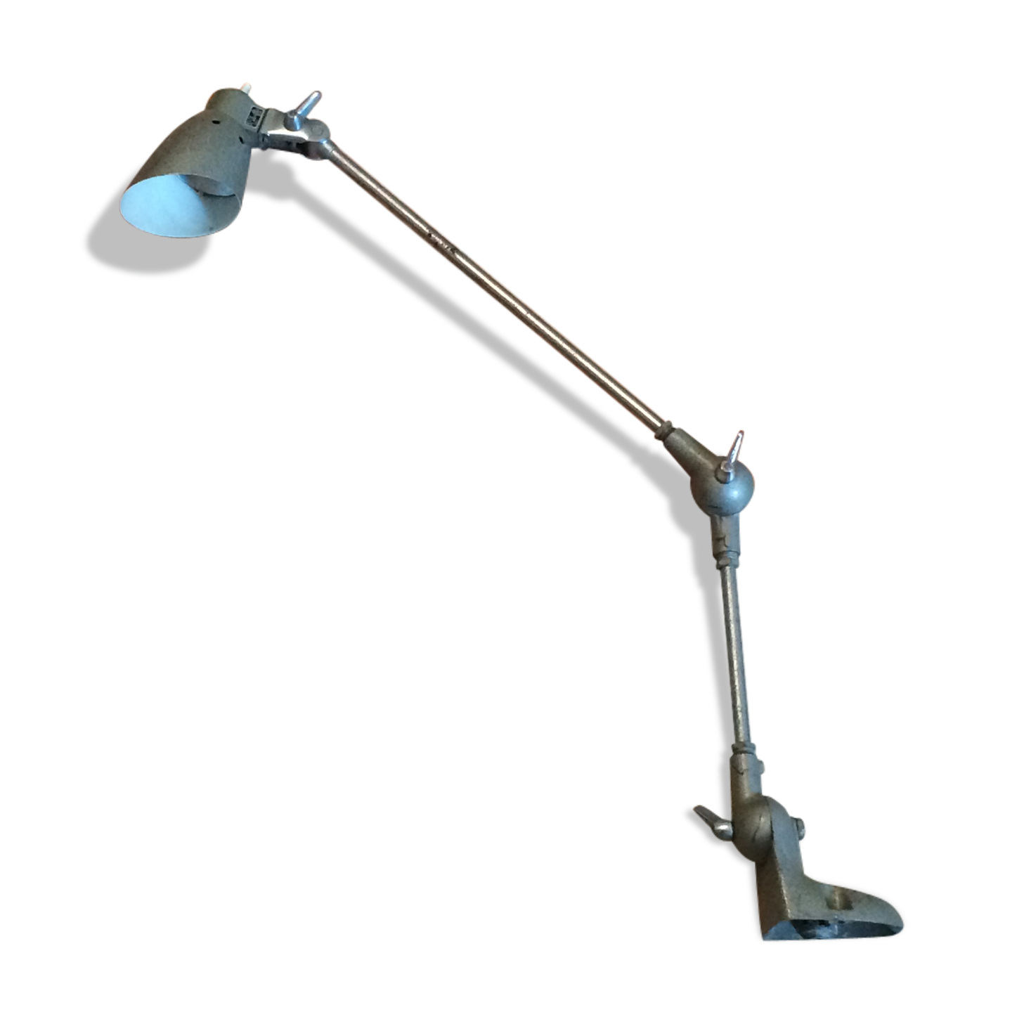 Lampe d’atelier articulée PFAFF. 1950 | Selency