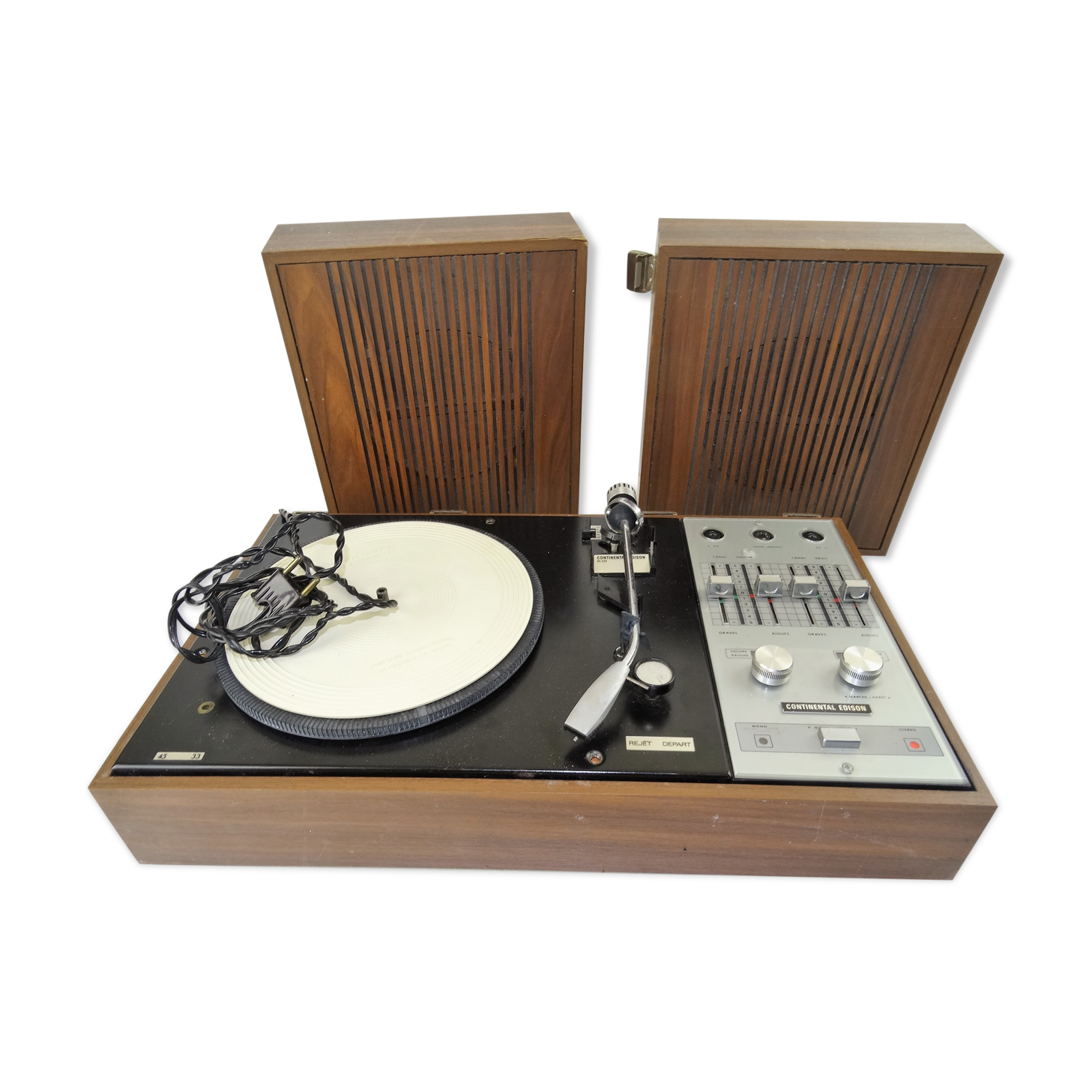 Electrophone stereo continental edison rc230 valise | Selency