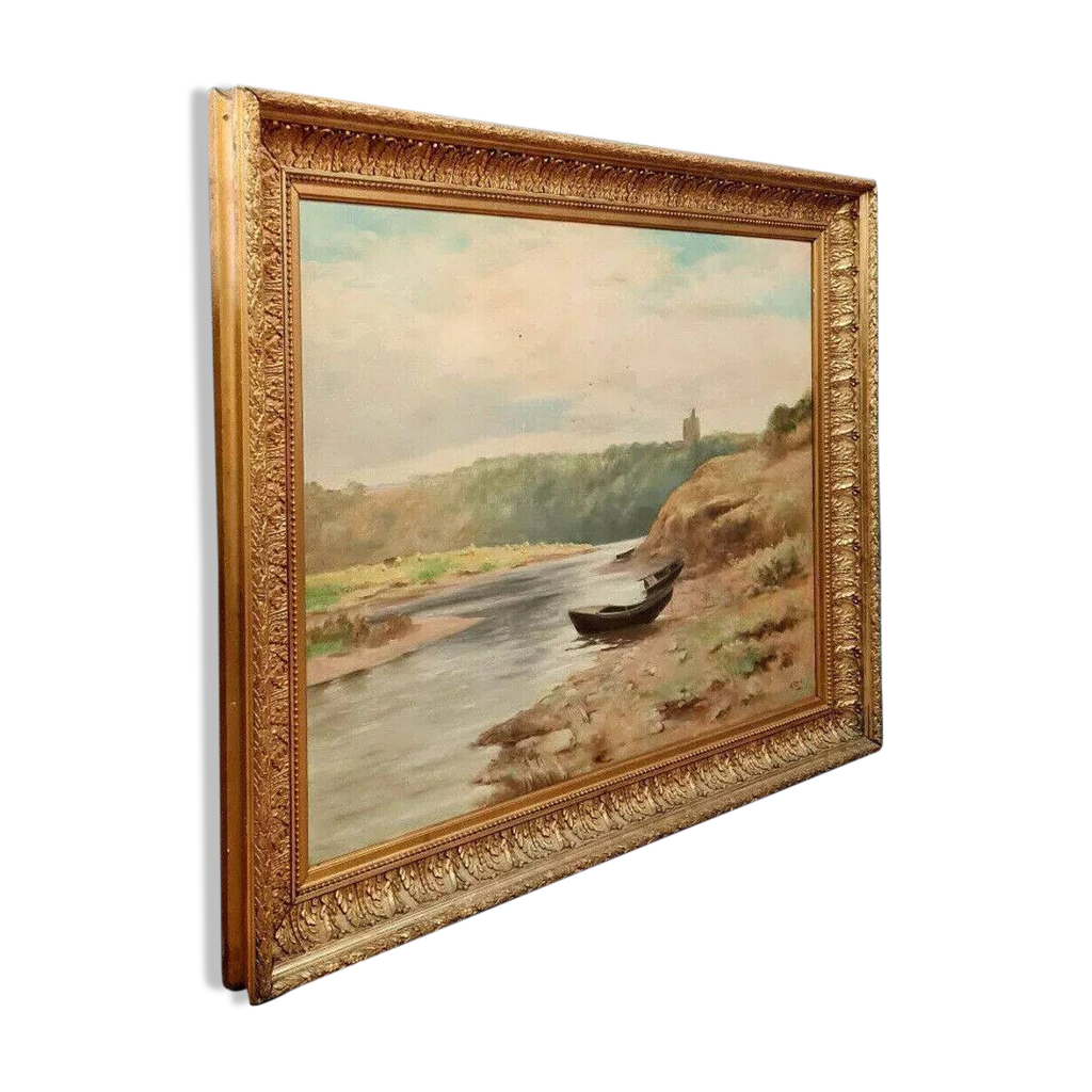 Tableau huile sur toile, Jean Maxime dit Max Monier | Selency