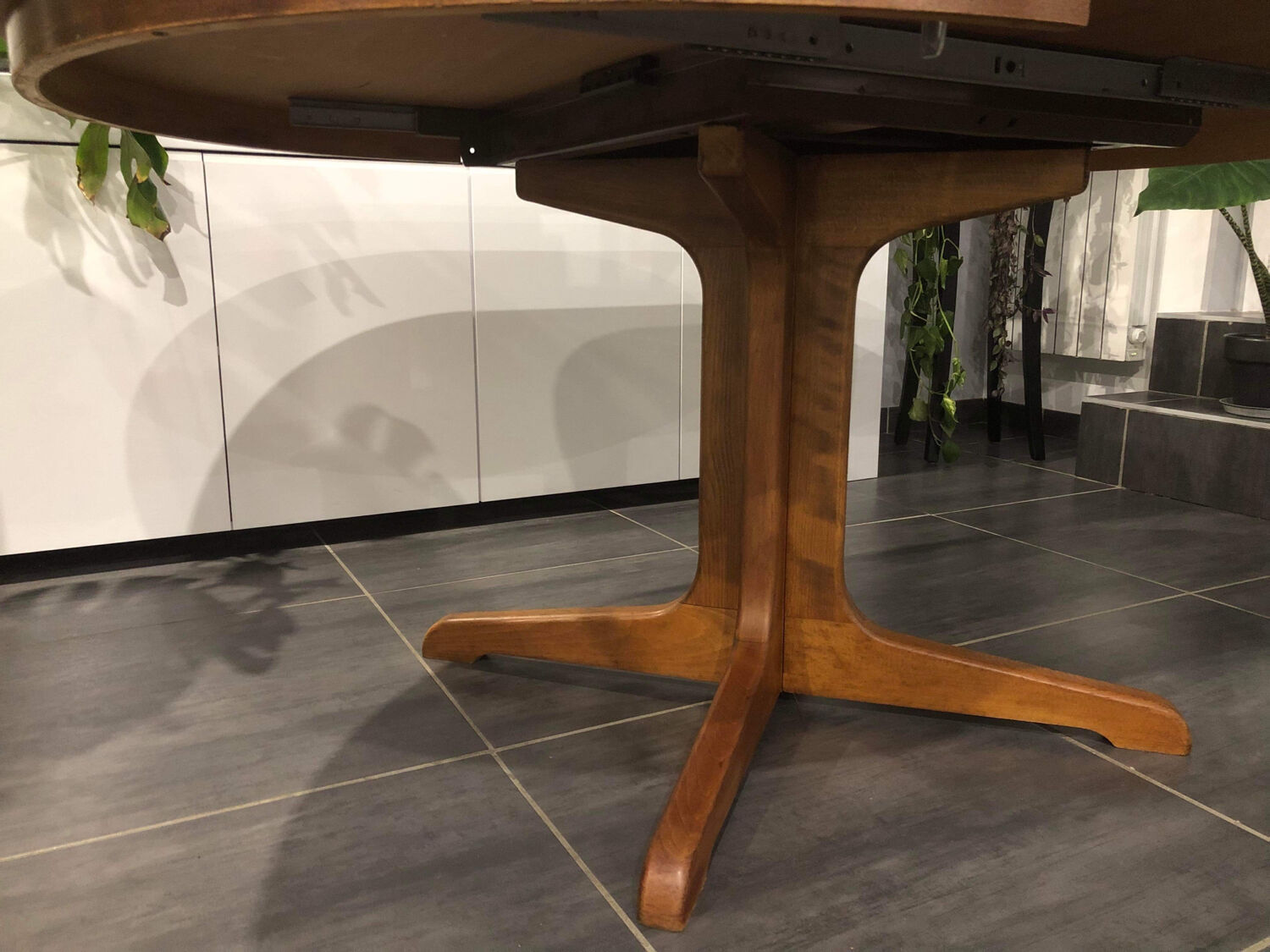 Table extensible vintage Baumann années 1970 | Selency