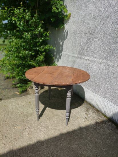 Table ronde rabattable | Selency