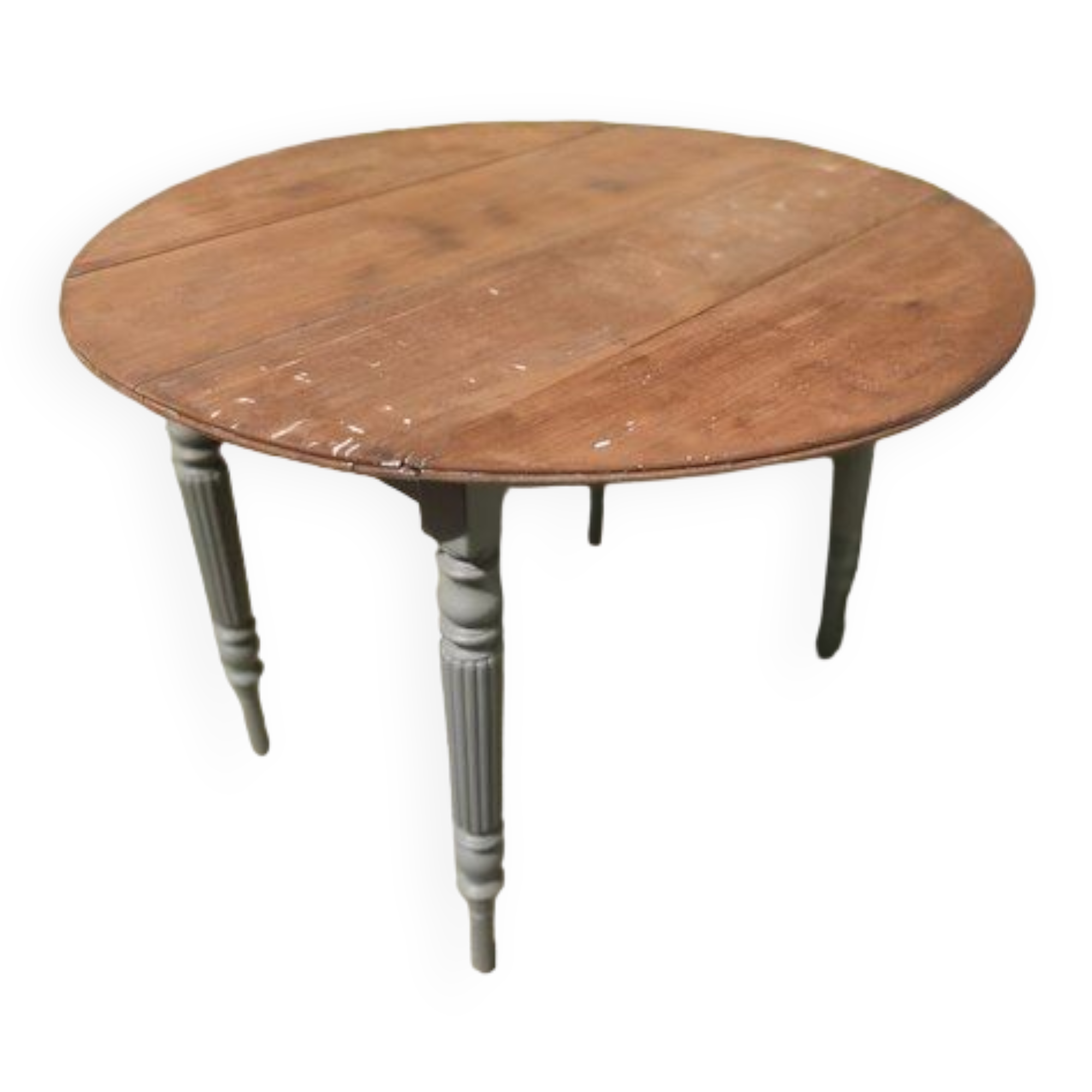 Table ronde rabattable | Selency