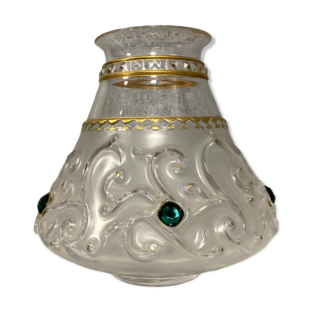 Cristallerie royale de champagne-bayel 1678-2016 magnifique vase art ...