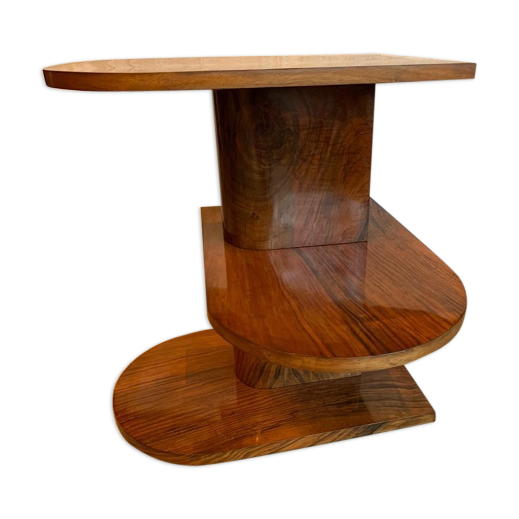 Guéridon art déco en acajoux de maccassar | Selency