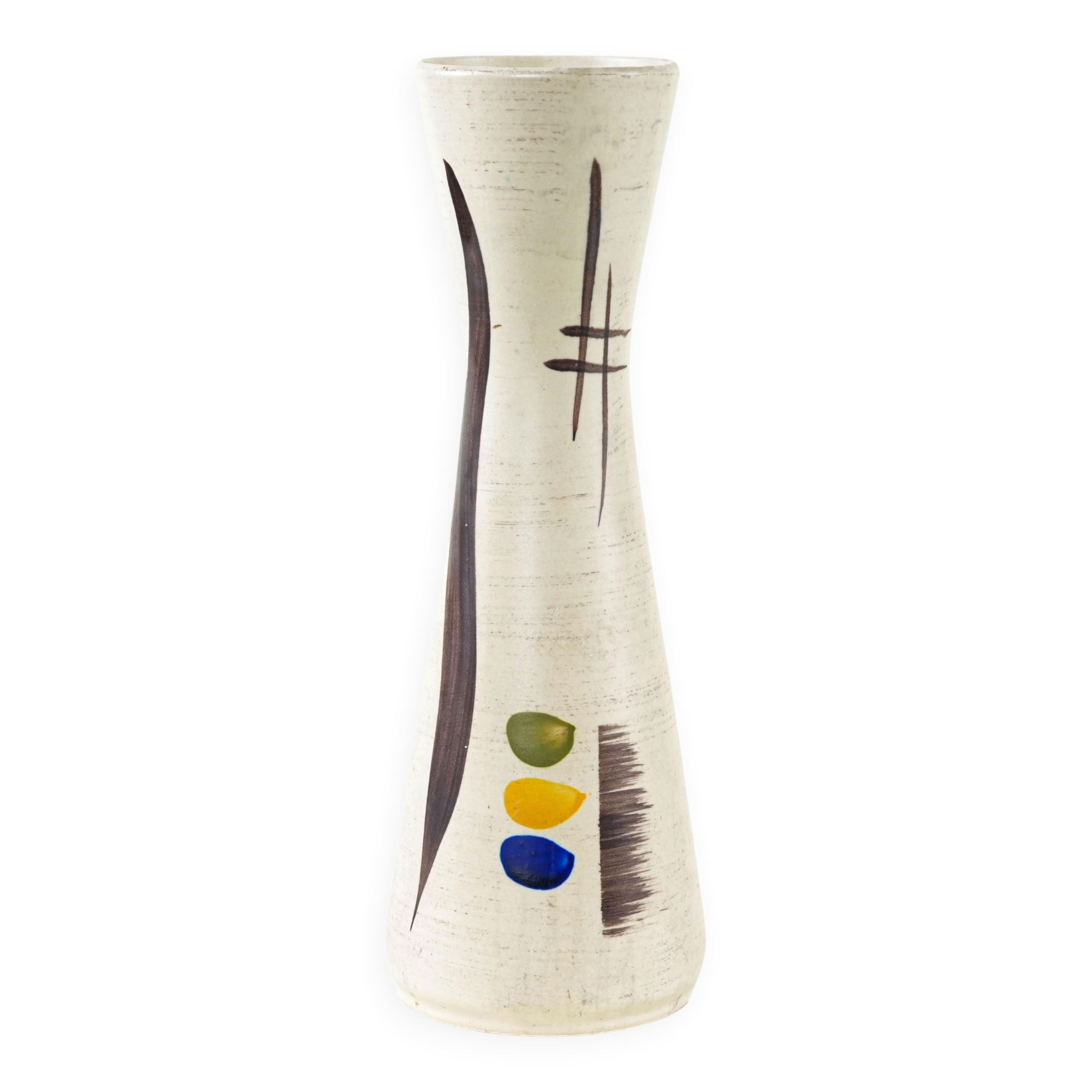 Vase en céramique, design allemand, années 1970, fabriqué en Allemagne ...