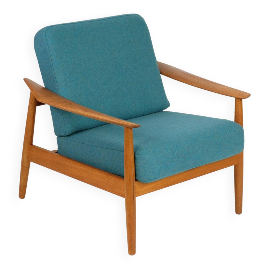 Arne Vodder Teck Sessel Easy Chair 60er MidCentury Danois Vintage | Selency