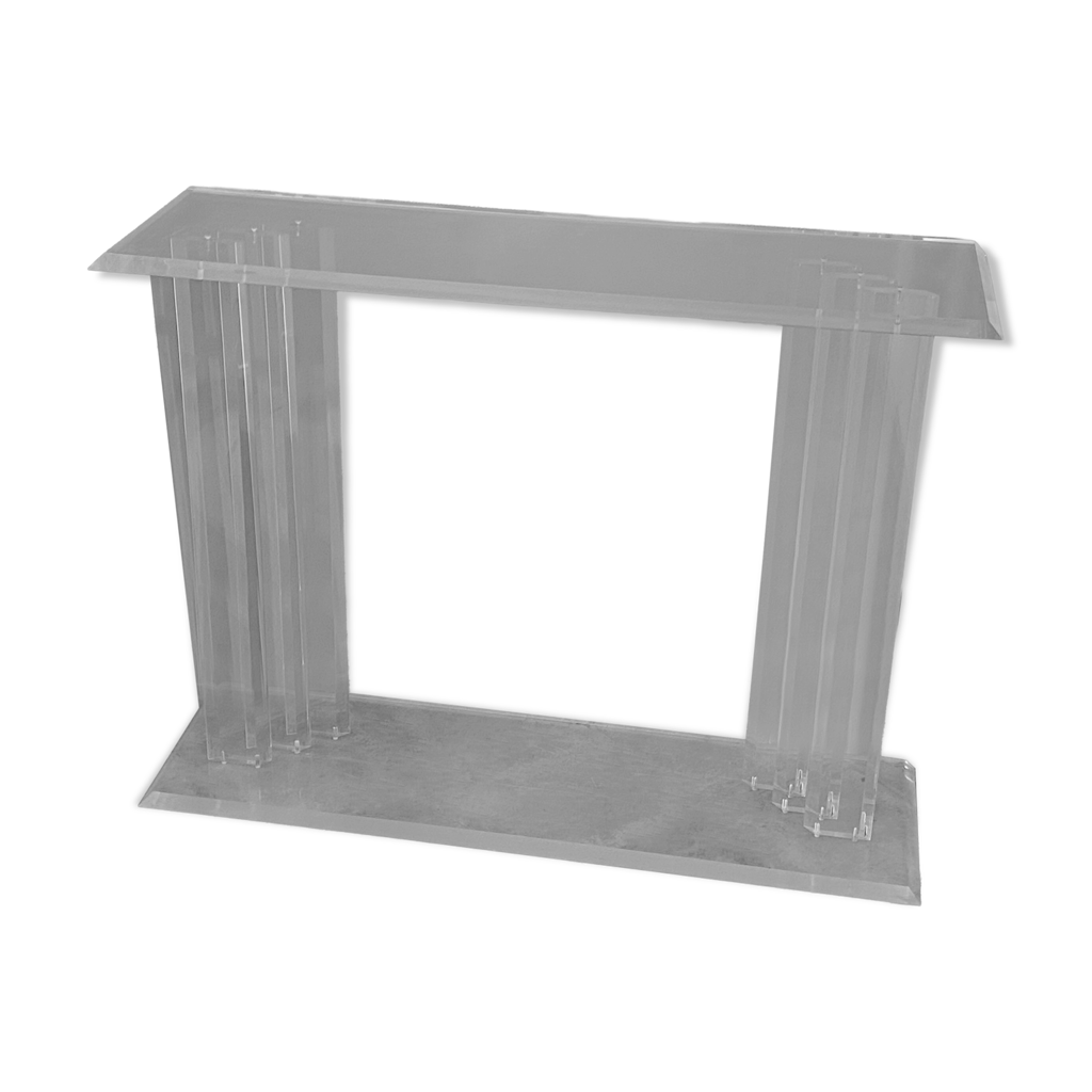 Console Cinétique Marais International. 1980. Plexiglas. | Selency