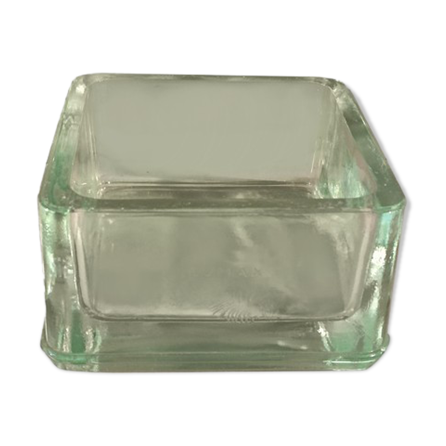 Cendrier Lumax recuit pavé de verre moulé | Selency