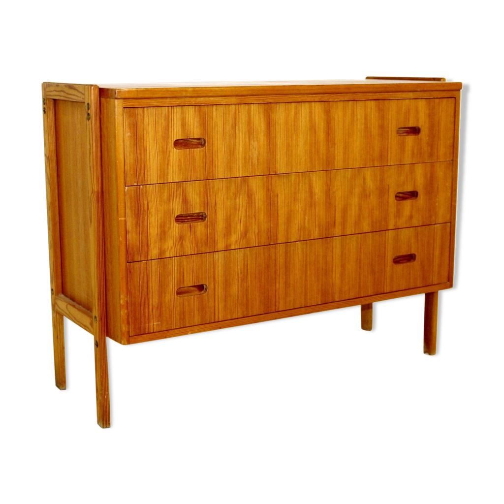 Commode scandinave en pin Suède 1970 | Selency