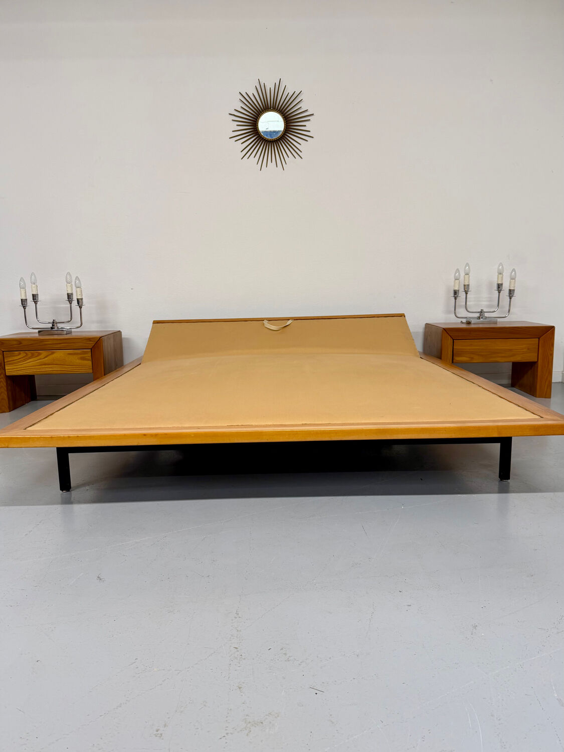 Ancien lit 2 places design Dieter Wäckerlin Daybed Idealheim 1960 | Selency