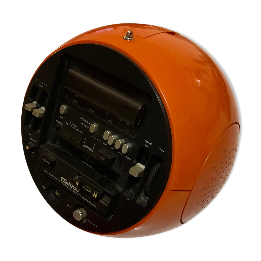 Weltron modèle 204 orange | Selency