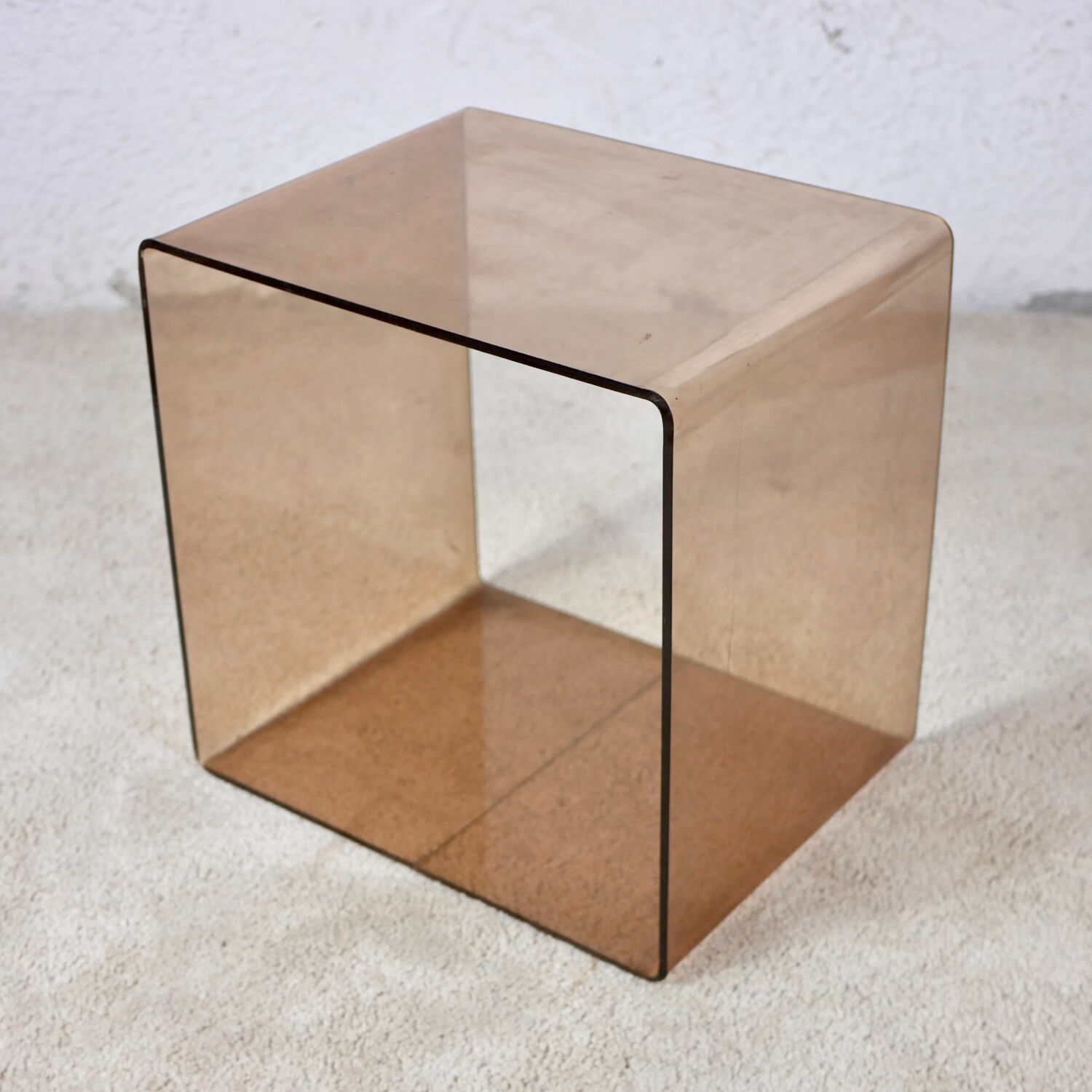 Set de 4 cubes en plexi Roche Bobois Michel Dumas | Selency