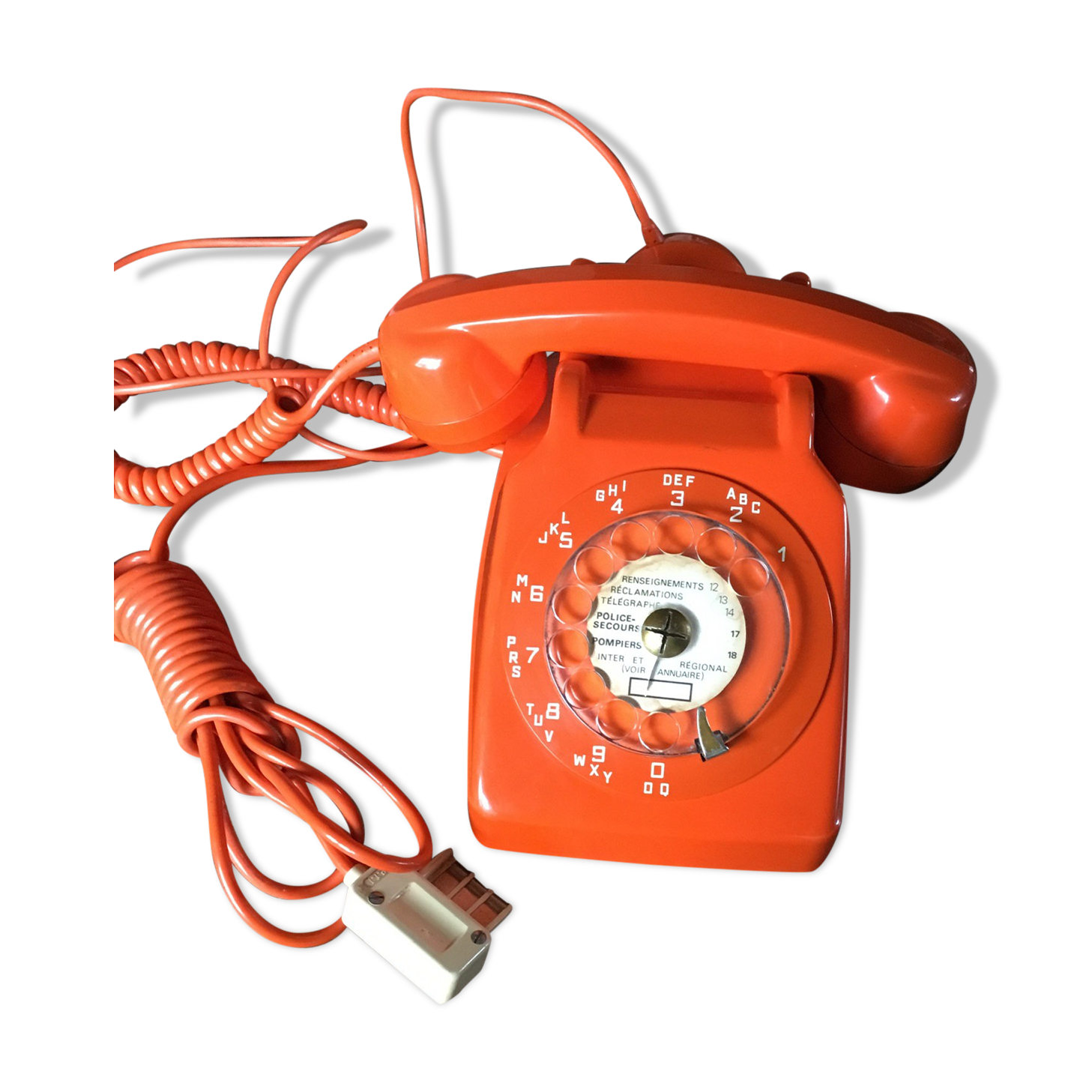 Téléphone orange | Selency