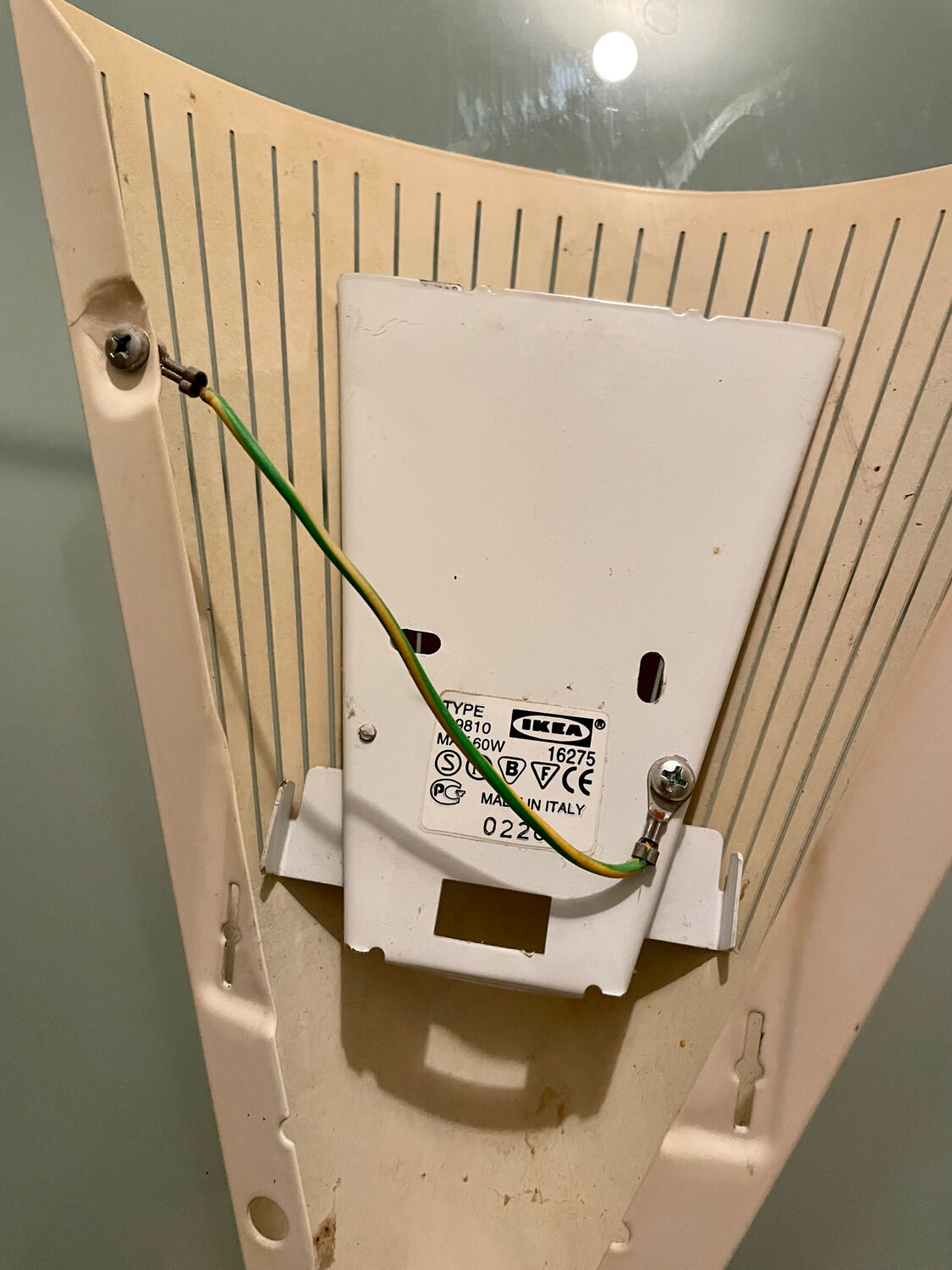 Lot de 3 appliques Klyka Ikea vintage | Selency