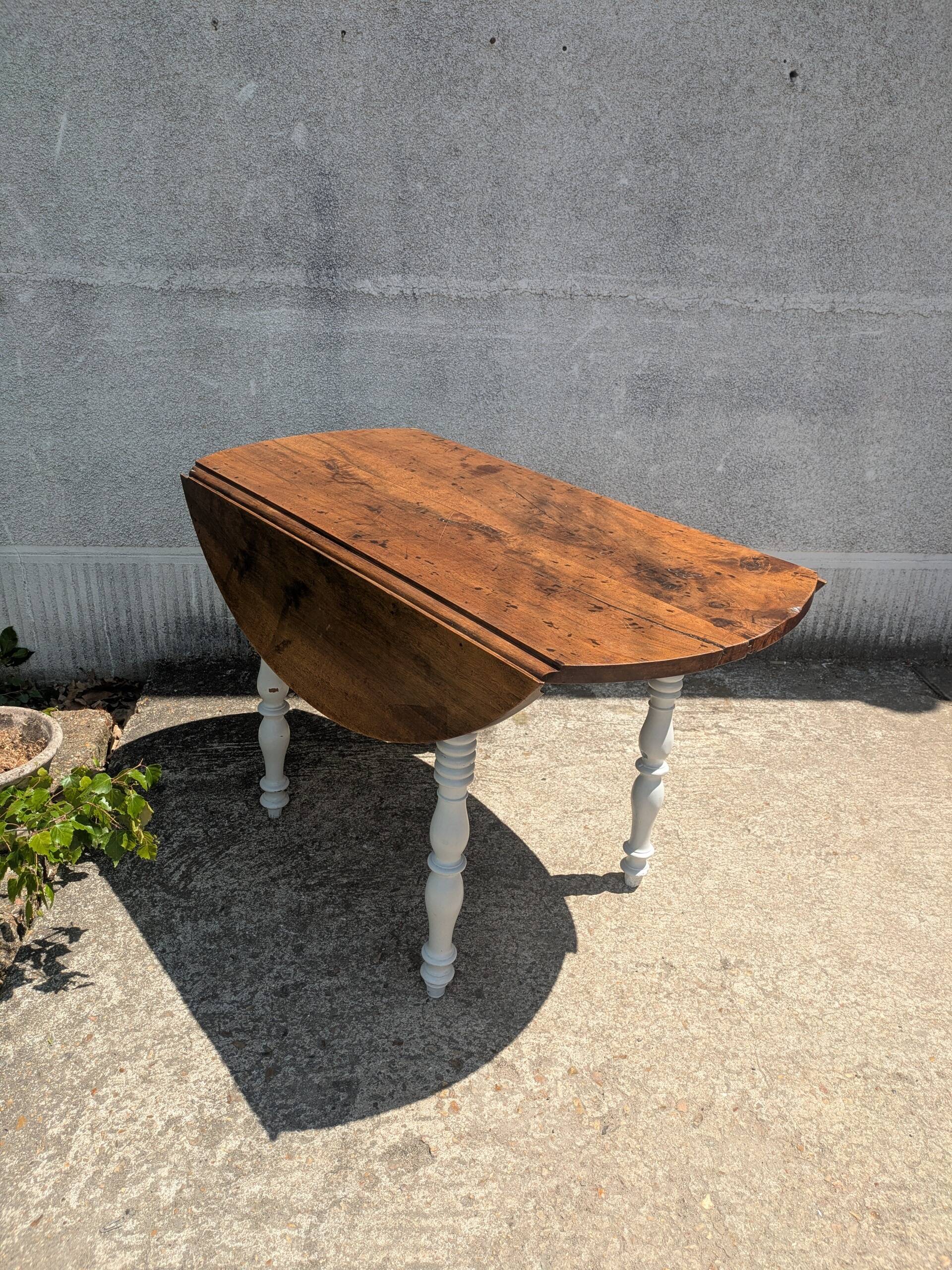 Table ovale rabattable | Selency