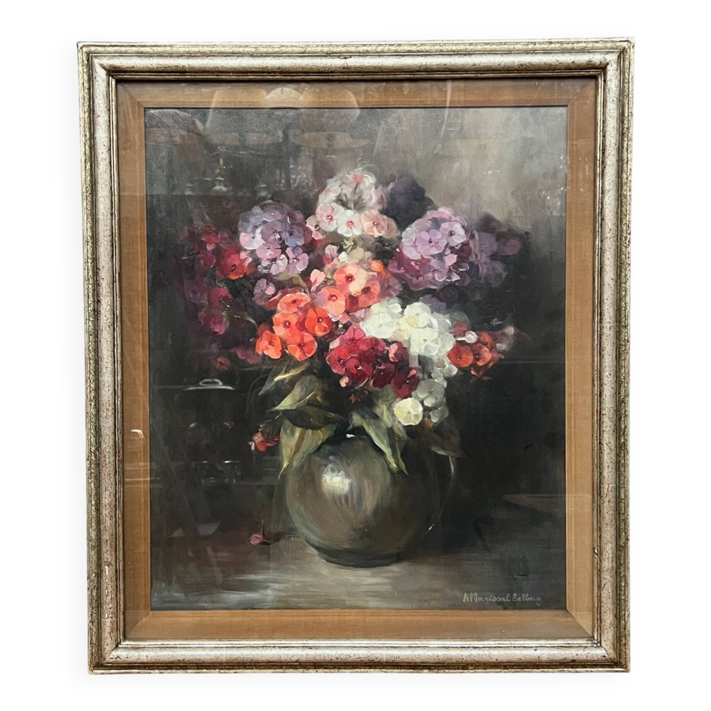 Andrée Marissal-Calberg, "Hortensias dans un vase". | Selency