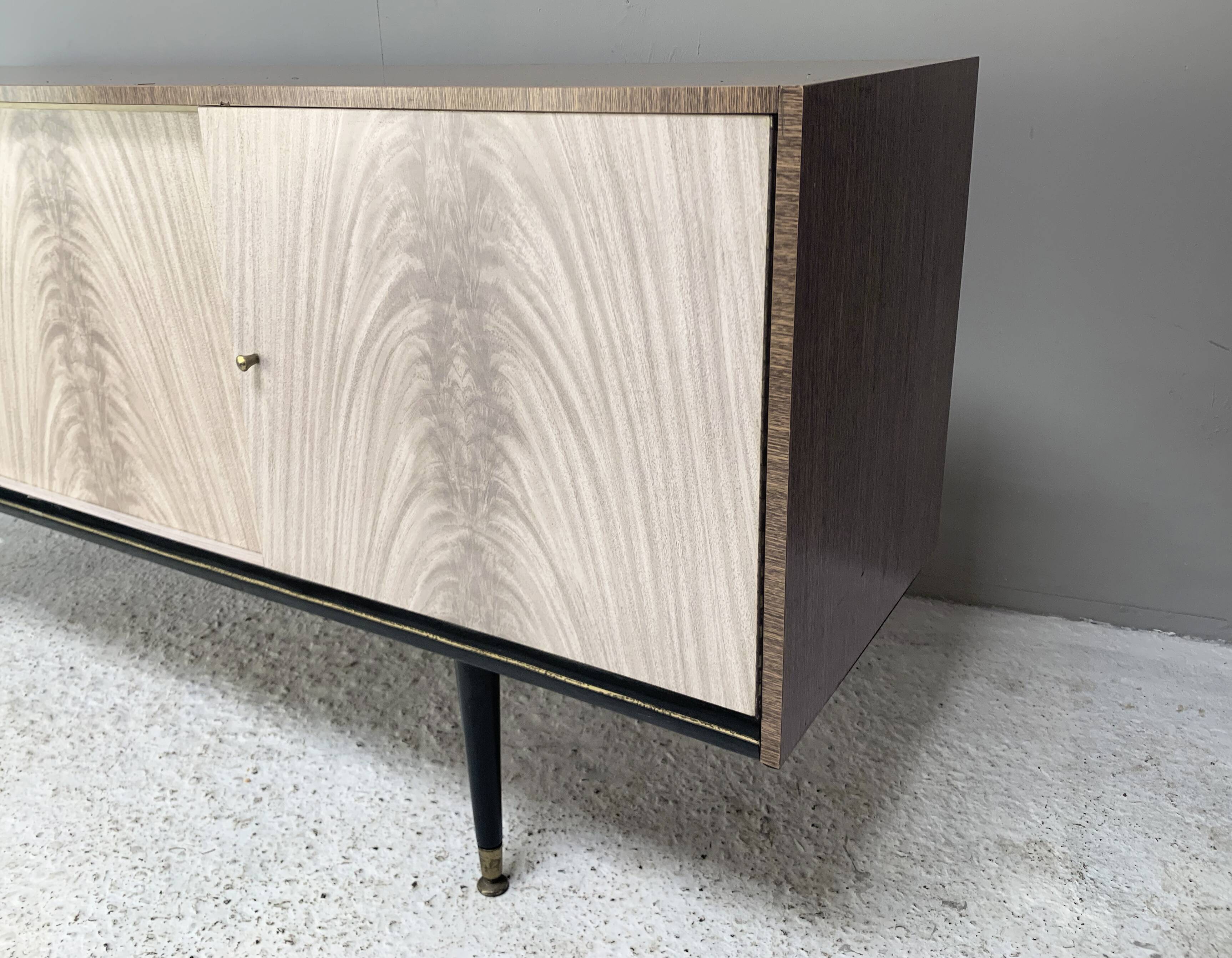 1960’s mid century melamine sideboard by Berry Furniture | Selency
