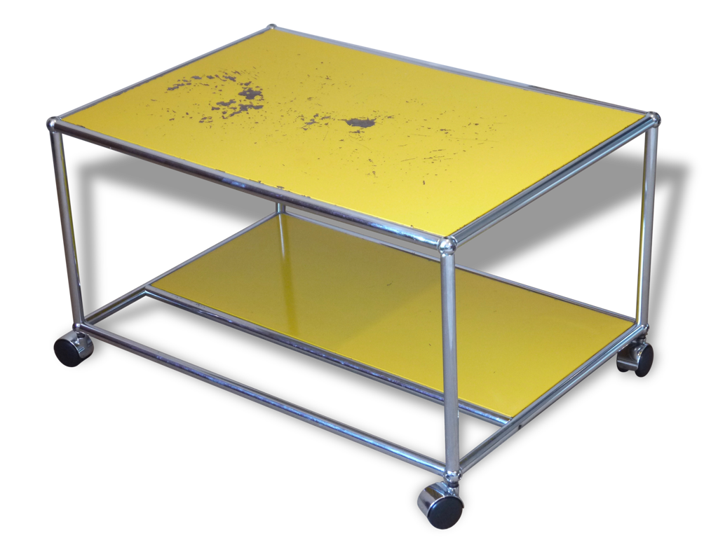 Desserte table basse roulante USM Haller - Design Fritz HALLER & Paul ...
