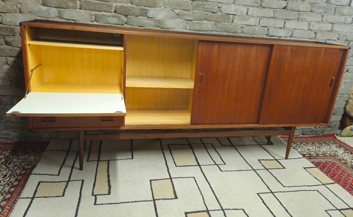 Enfilade scandinave teck 1960 | Selency