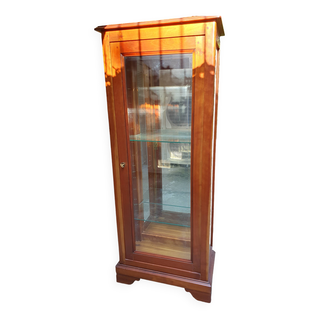 Vitrine en merisier massif | Selency