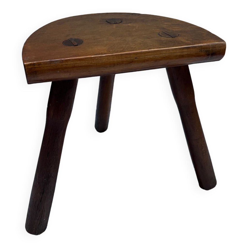 Tabouret tripode bois | Selency