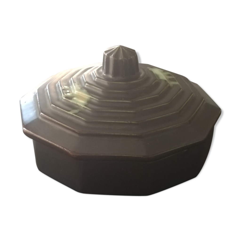 Boite décagonale en porcelaine vintage | Selency