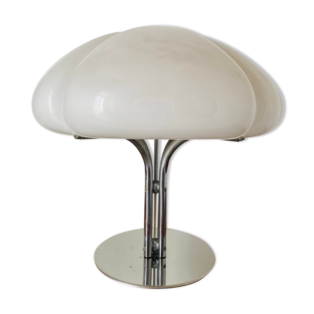 Lampe de table Quadrifoglio Luigi Massoni pour Guzzini Italie années 1970 | Selency