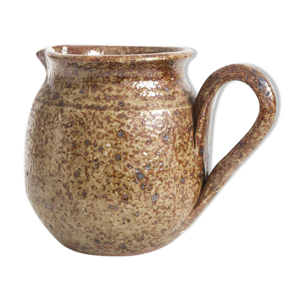 Pichet en grès vintage signé Guy Baudat | Selency