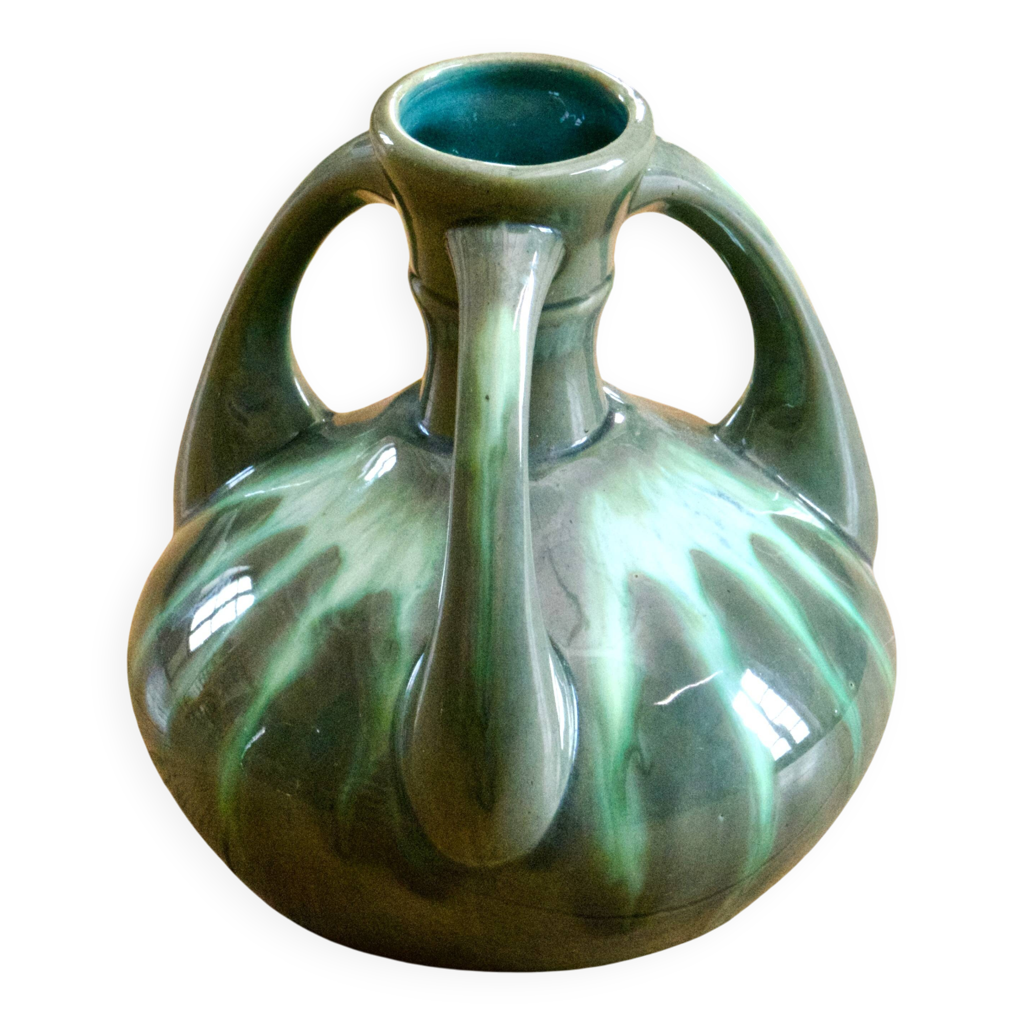 Vase Art Nouveau signé Gustave de Bruyn Fives-Lille | Selency