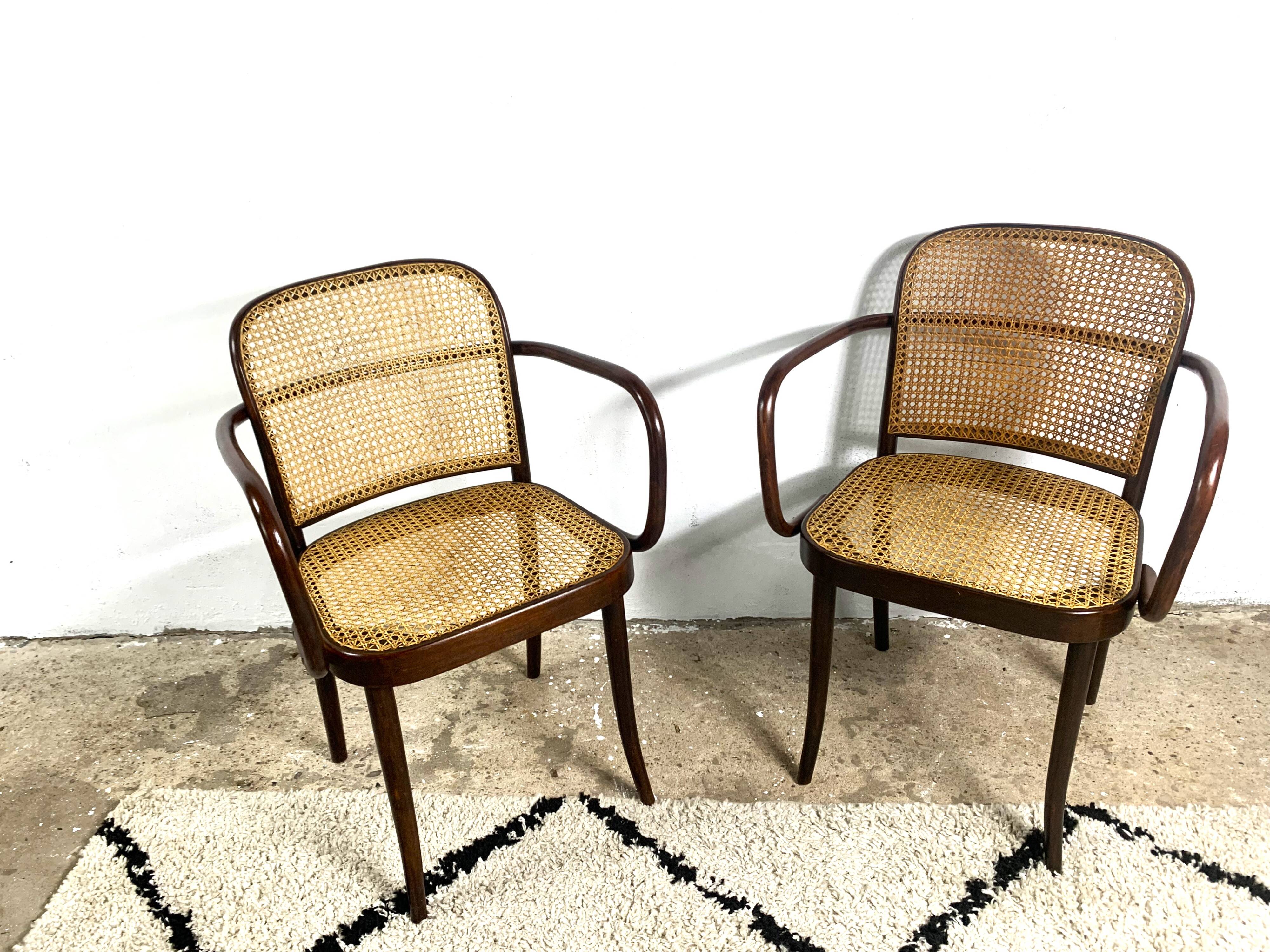 Ligna Thonet A811, 1930s, Rattan, Vintage | Selency