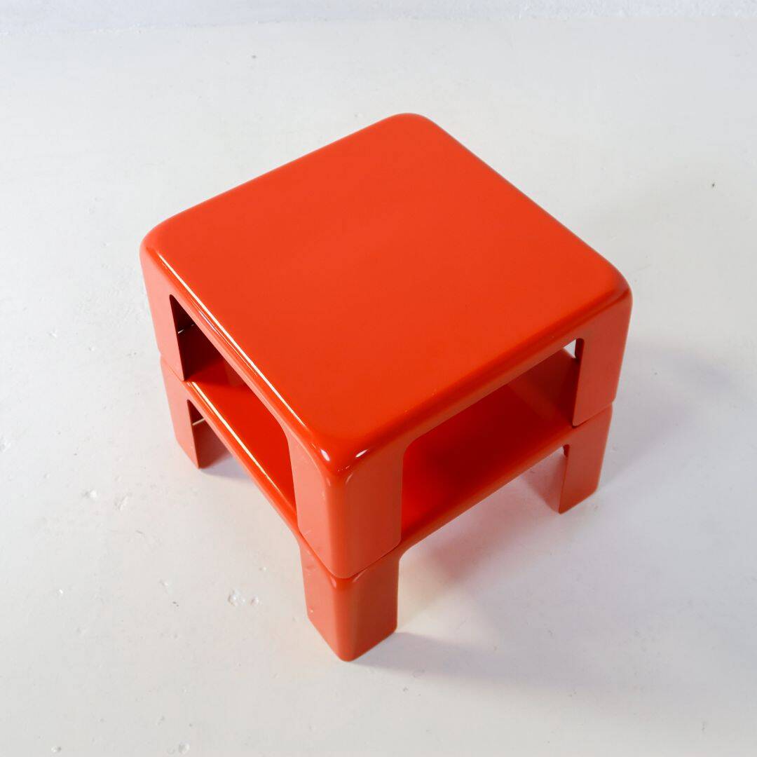 Ensemble de deux tables gigognes Gatti par Mario Bellini pour C&B ...