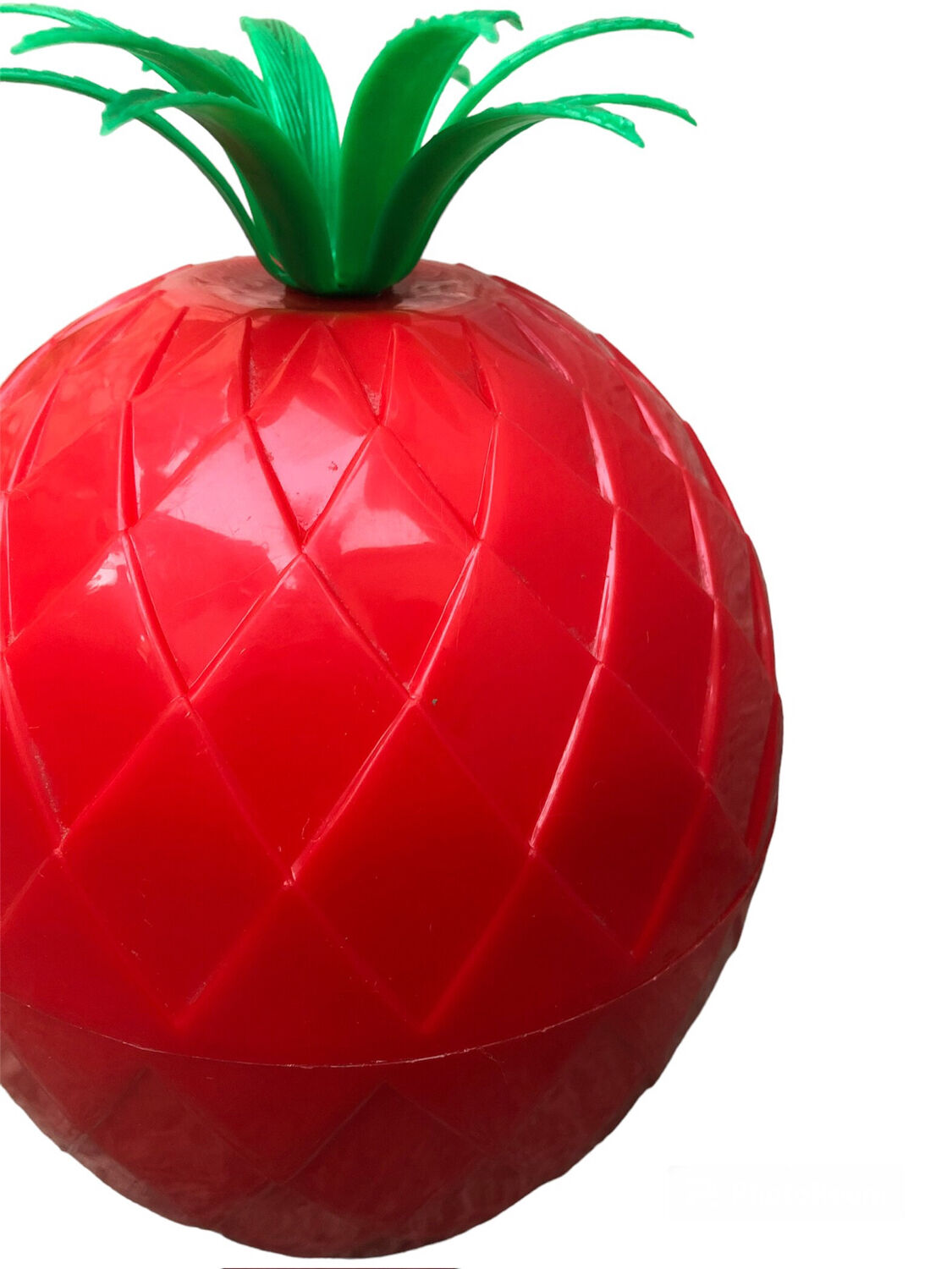 Seau à glace ananas rouge vintage | Selency