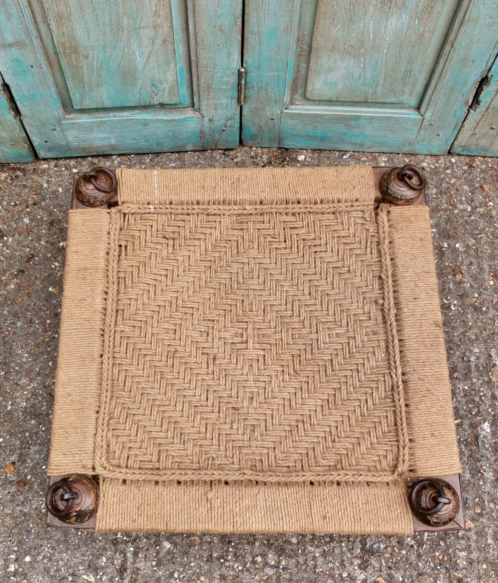 Tabouret antique indian charpoy | Selency