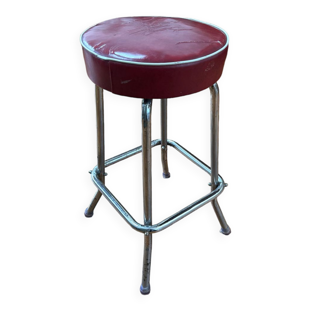 Tabouret de bar en skaï | Selency