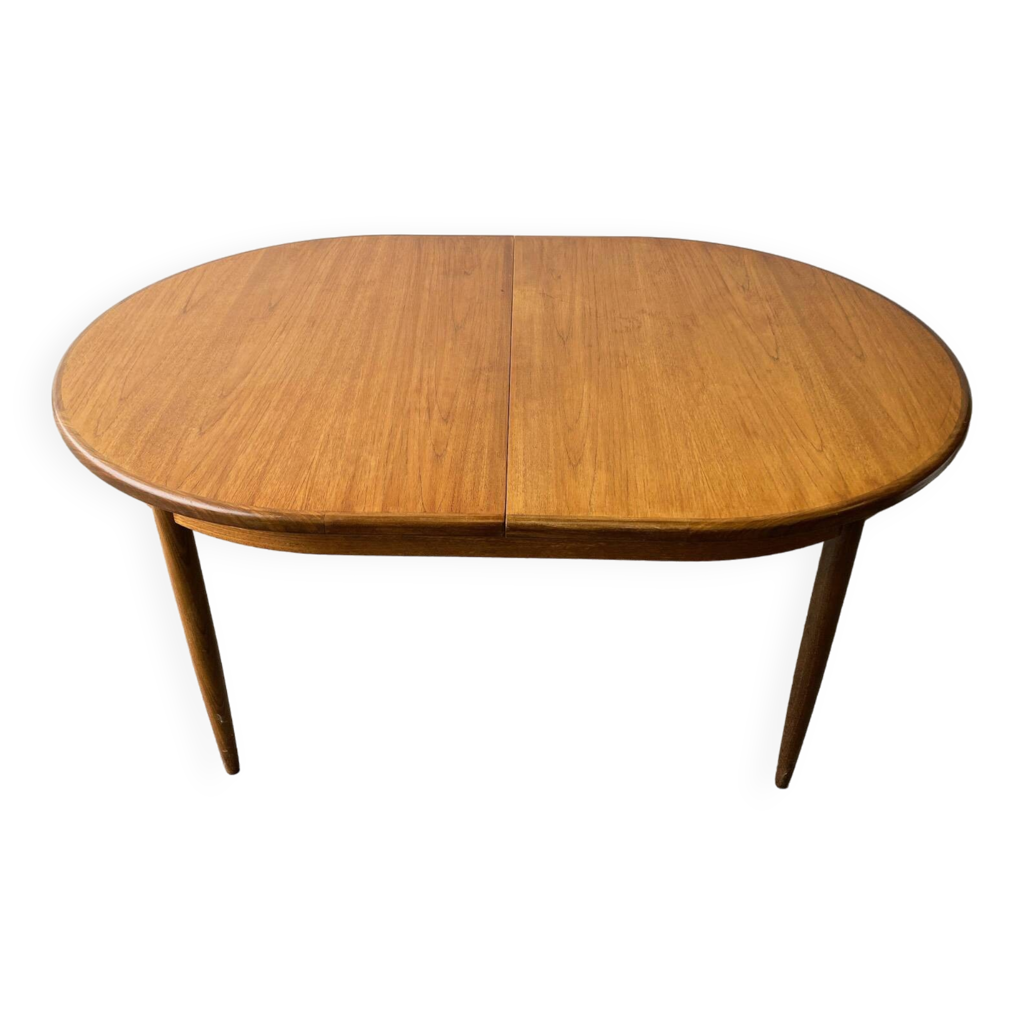 Table à manger extensible G Plan de style moderne du milieu du siècle des années 1960 par VB ...