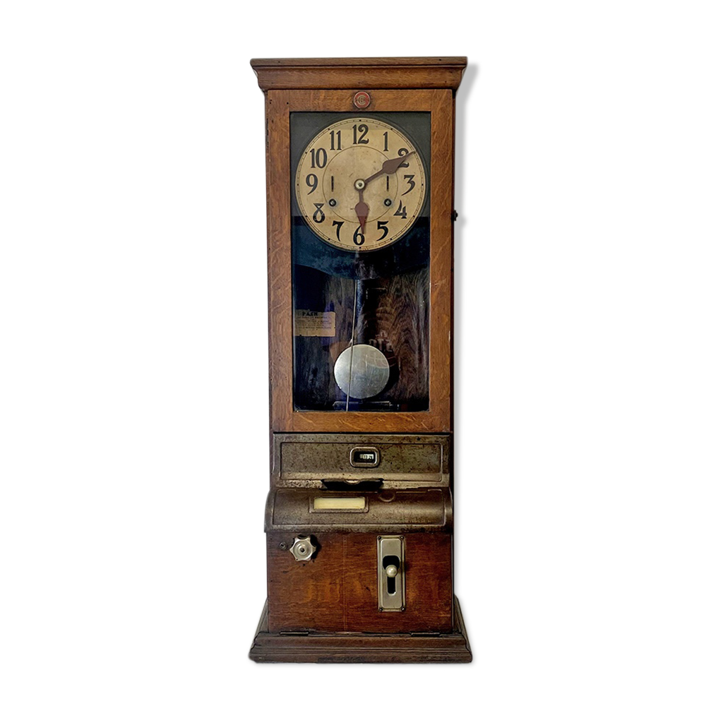 Pointeuse d'usine années 30 | Selency