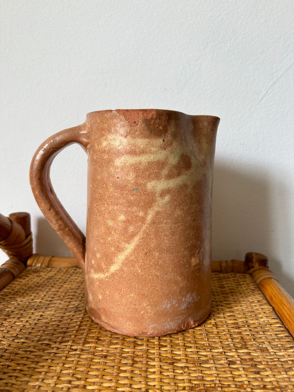 Pichet en terre cuite fait main | Selency