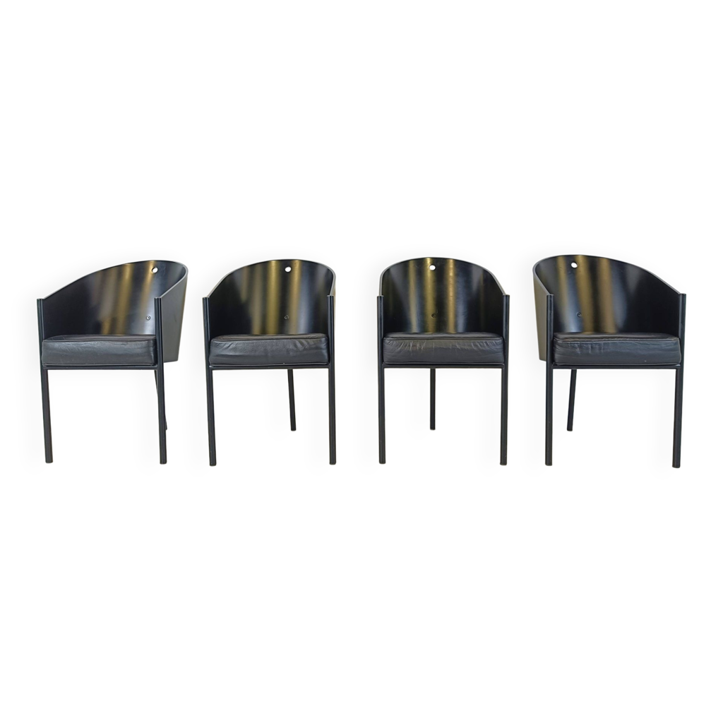 Vintage Costes Chairs by Philippe Starck for Aleph, Set of 4 | Selency