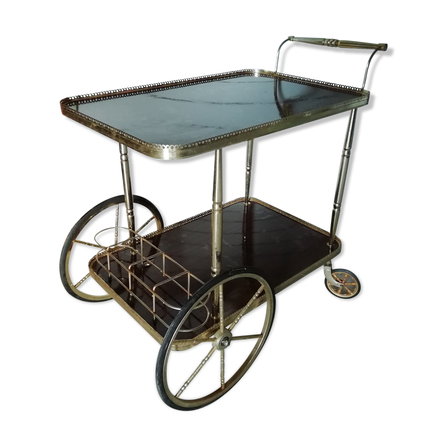 Table de desserte roulante vintage | Selency