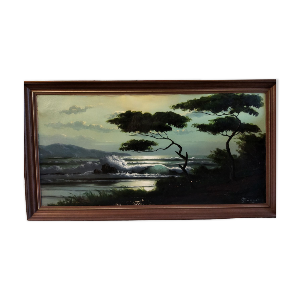 Tableau signé Guenet | Selency