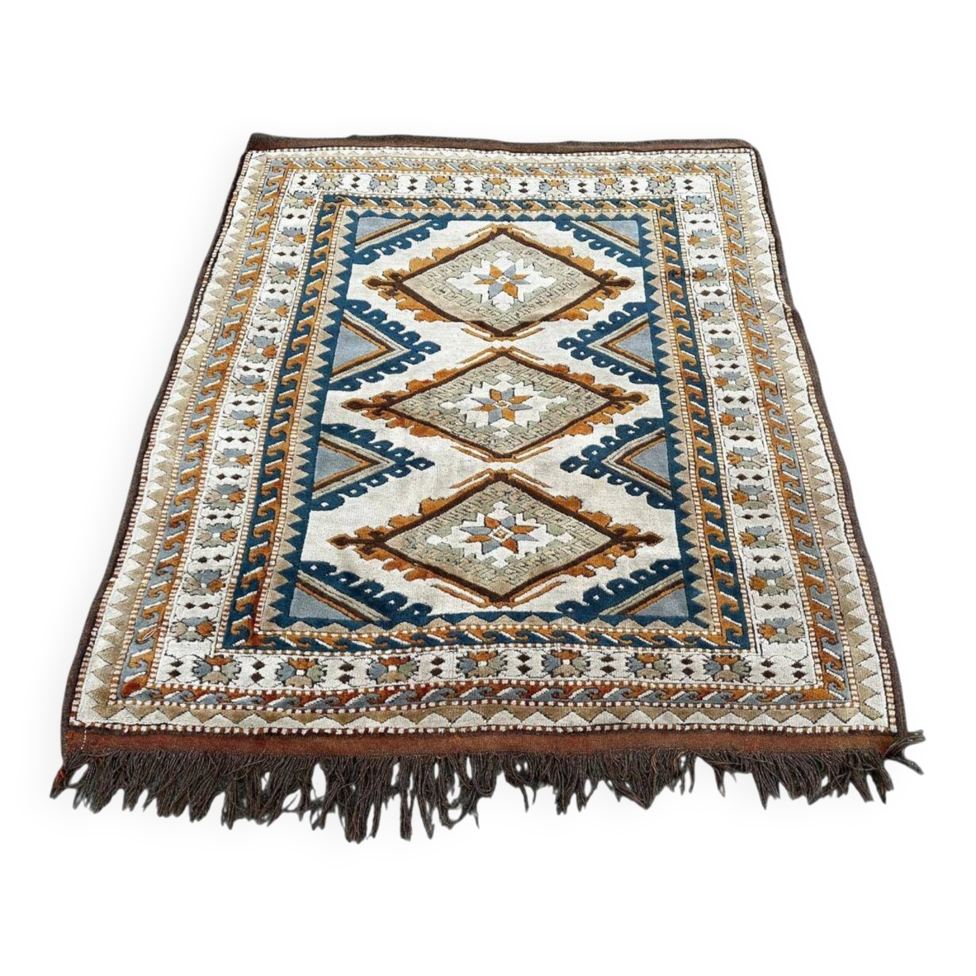 Tapis turc fait main 200cm x 170cm | Selency