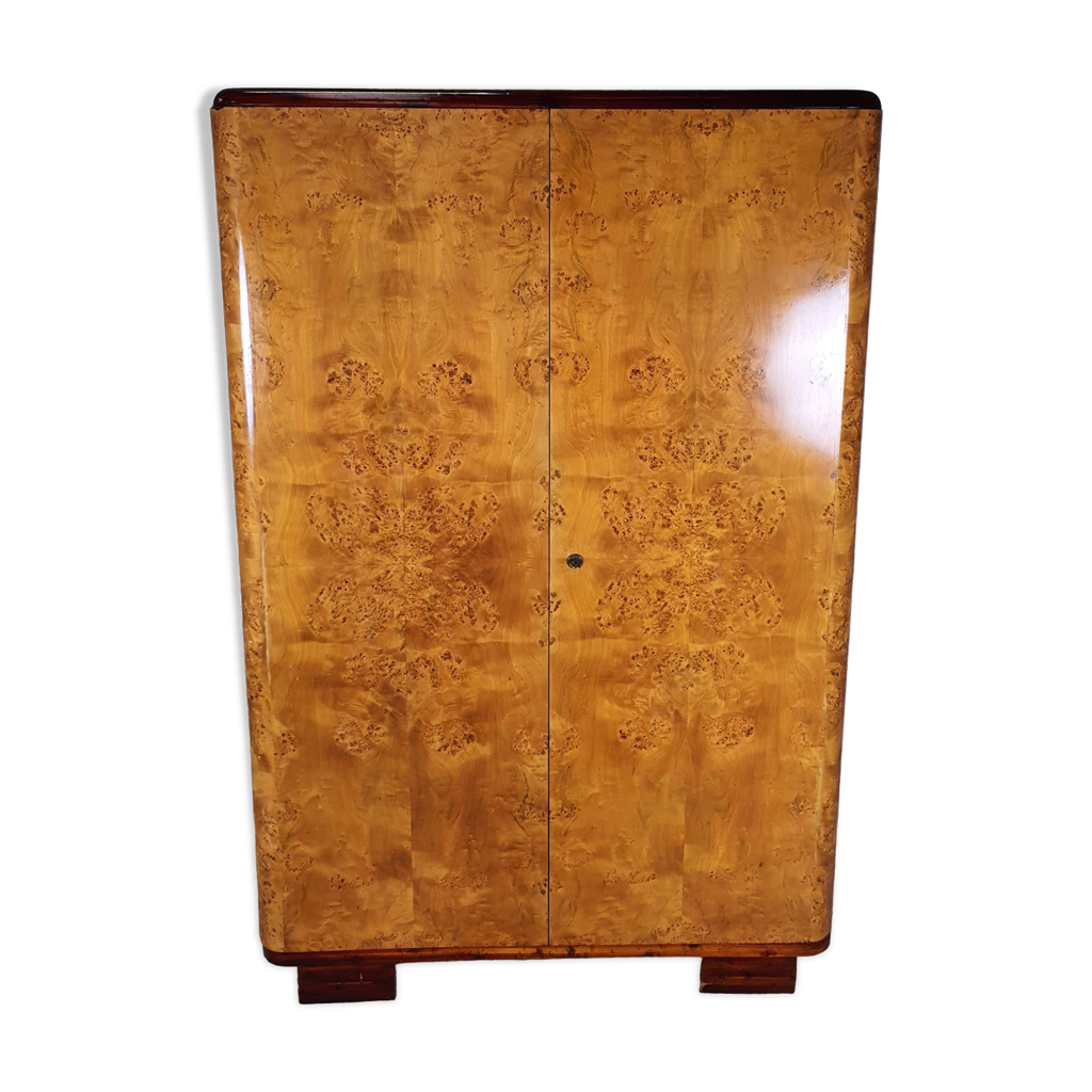 Garde-robe Art Deco en bouleau | Selency