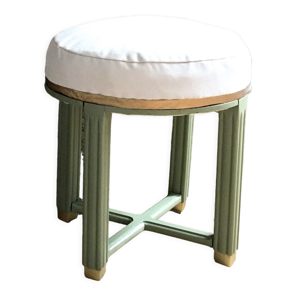 Pouf tabouret en bois | Selency