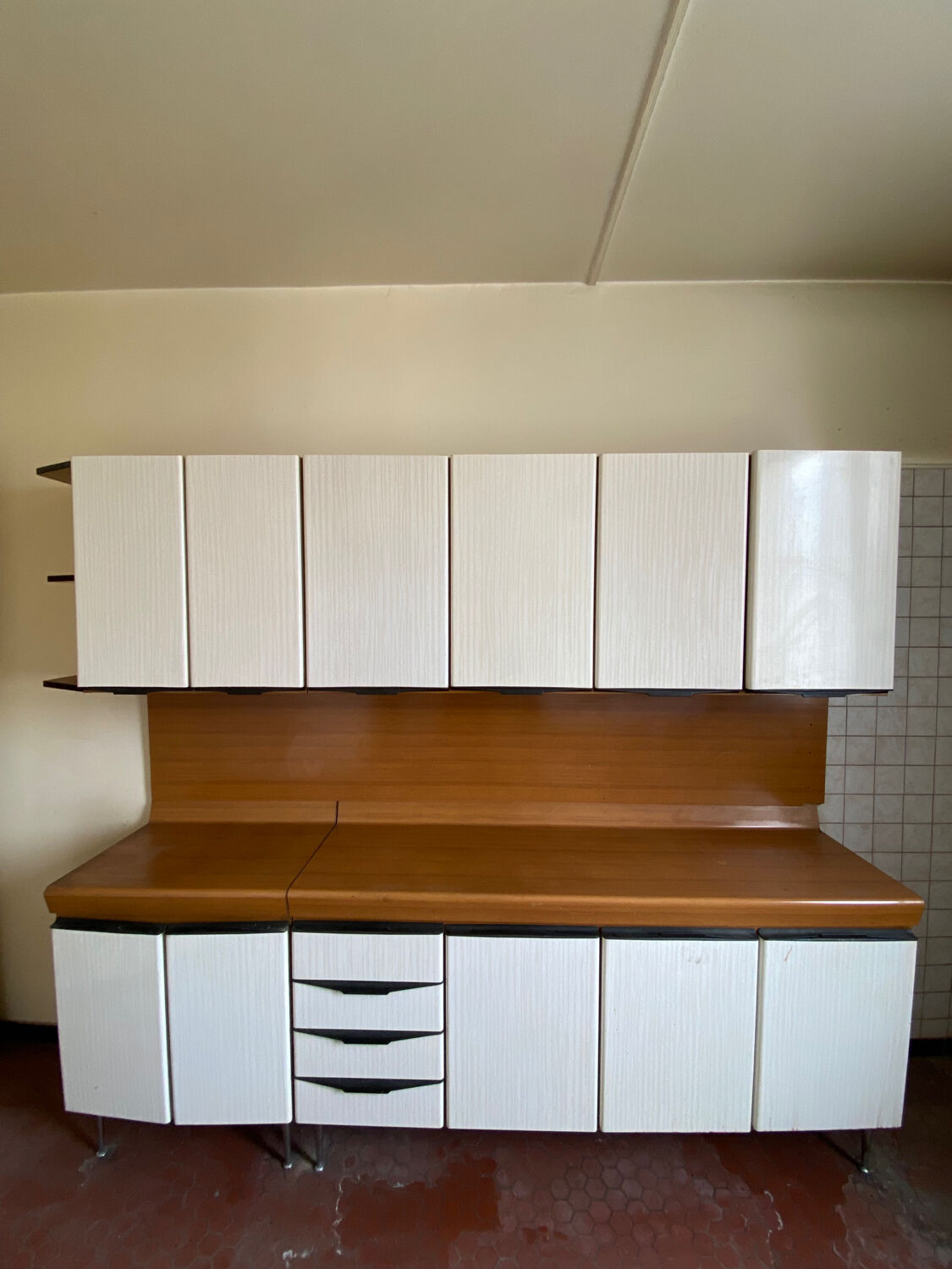 Meuble de cuisine vintage en formica Salvarani vintage / design ...